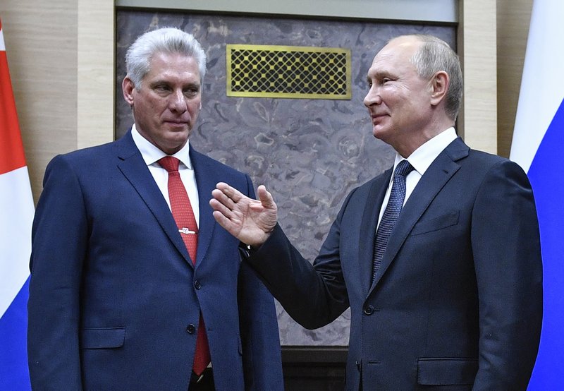Russia hosts Cuban leader for talks on expanding ties - The DEFCON ...