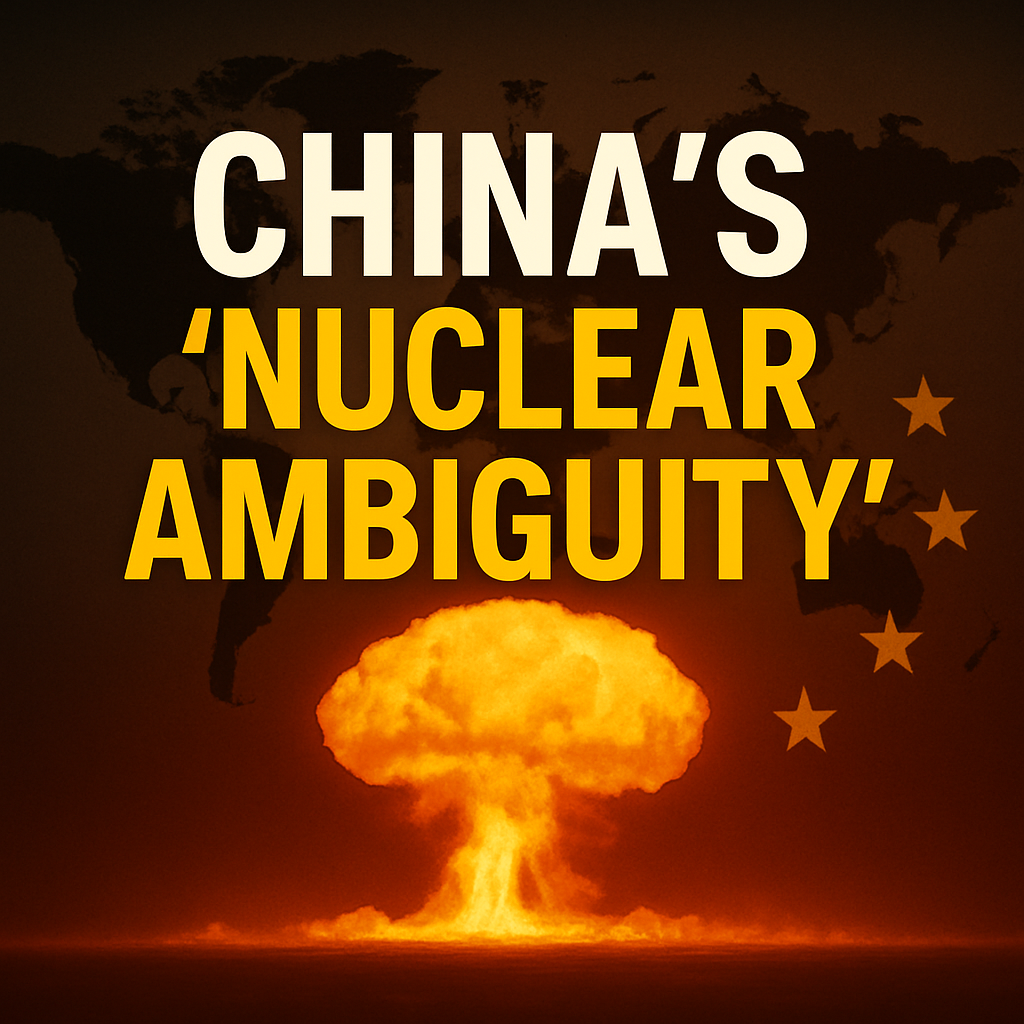 China’s “Nuclear Ambiguity”: What the World Doesn’t Know Could Start a War - The DEFCON Warning ...