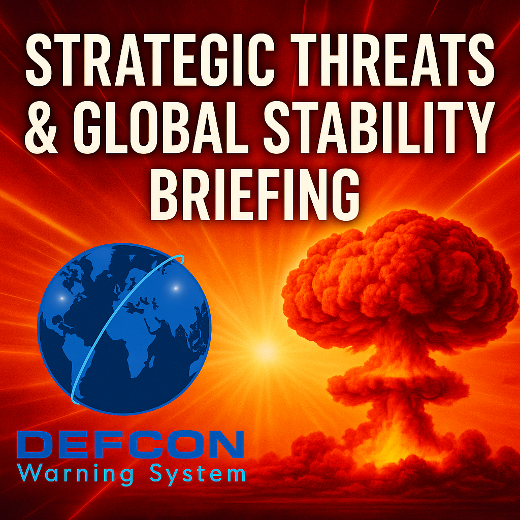 Strategic Threats & Global Stability Briefing – 27 October 2025 - The ...